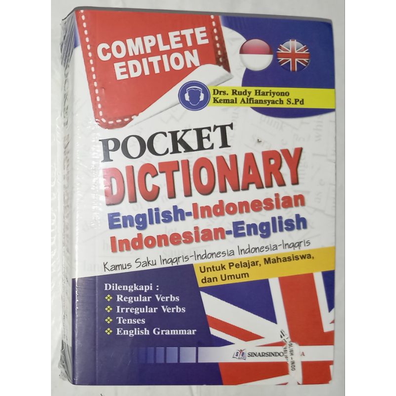 Jual Pocket Dictionary - English-Indonesian, Indonesian-English ...