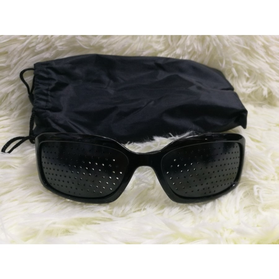 Jual Kacamata Terapi Pinhole Glasses Kacamata Kesehatan | Shopee Indonesia