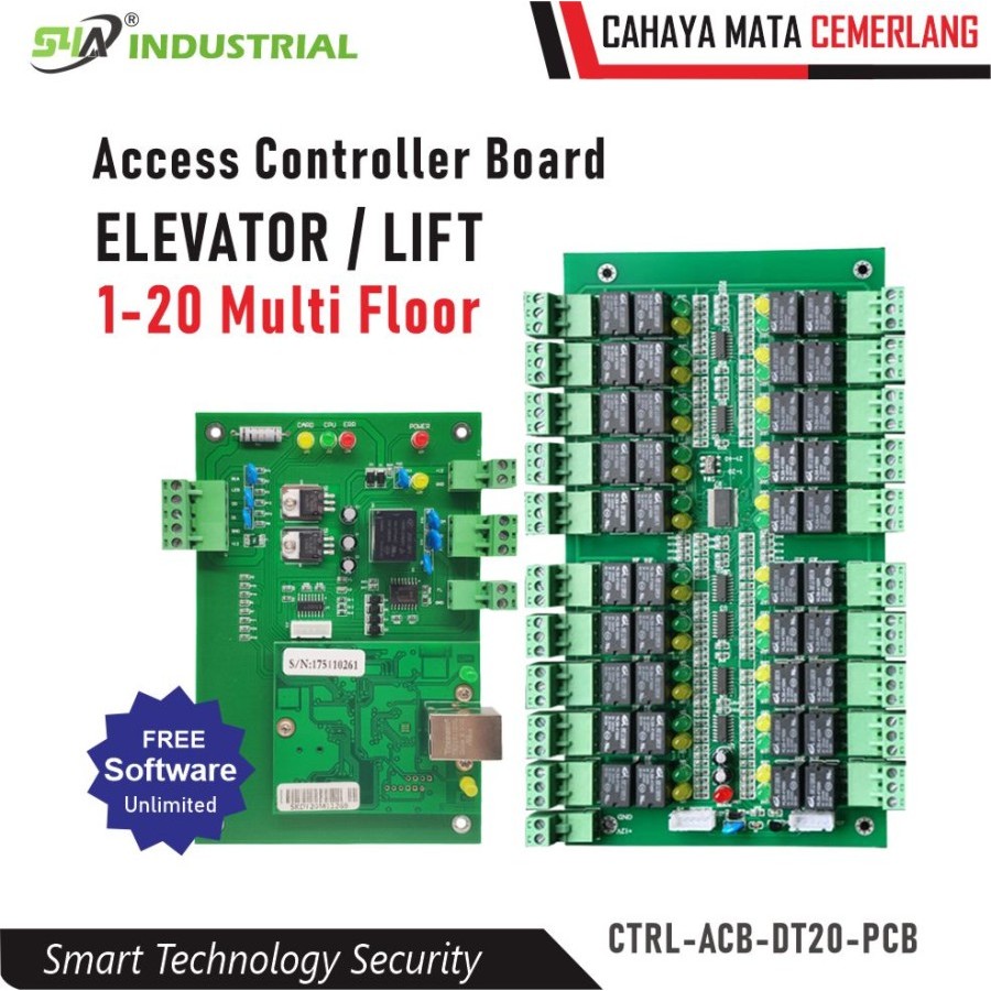 Jual S4A Access Controller Elevator /Lift 20 Lantai | Shopee Indonesia