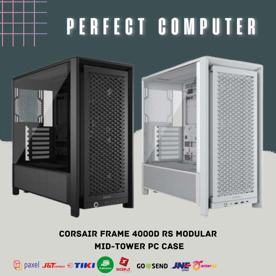 Jual Perfect Computer Corsair Frame 4000D RS Modular Mid-Tower PC Case ...