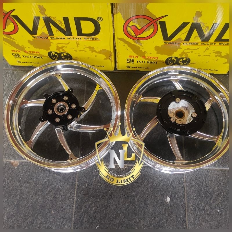 Jual VELG VND SIXSTAR YAMAHA XMAX 250/PELEK RACING XMAX 250 XMAX 300 UK ...
