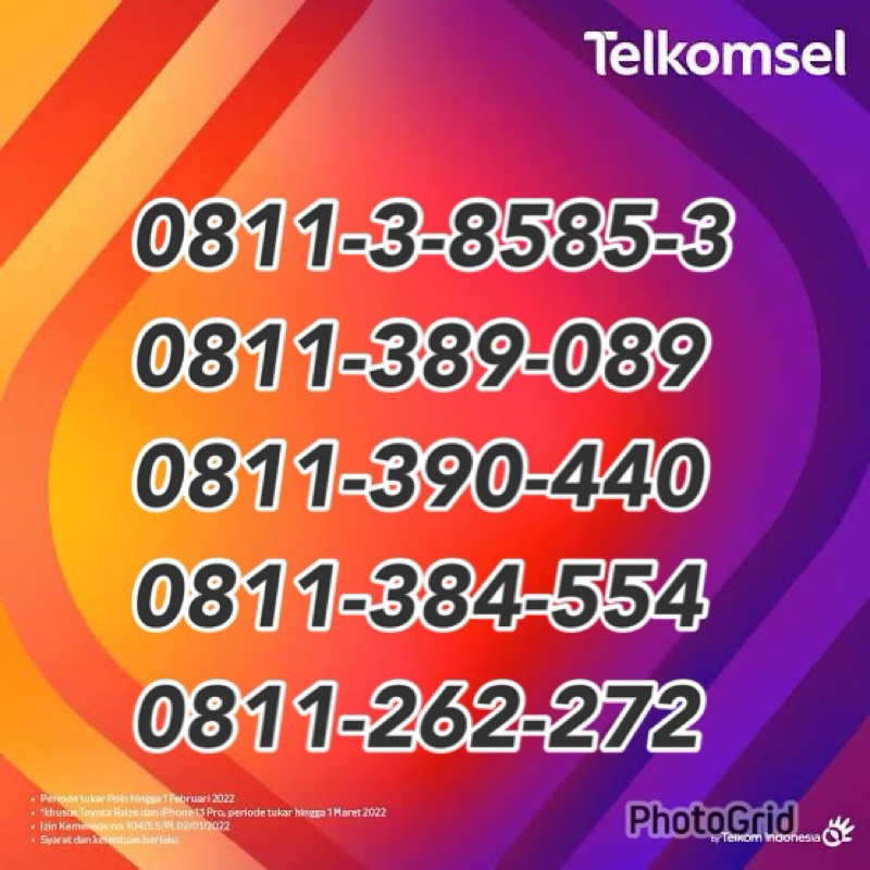 Jual KARTU HALO TELKOMSEL LANGKA 10 digit free 50gb | Shopee Indonesia