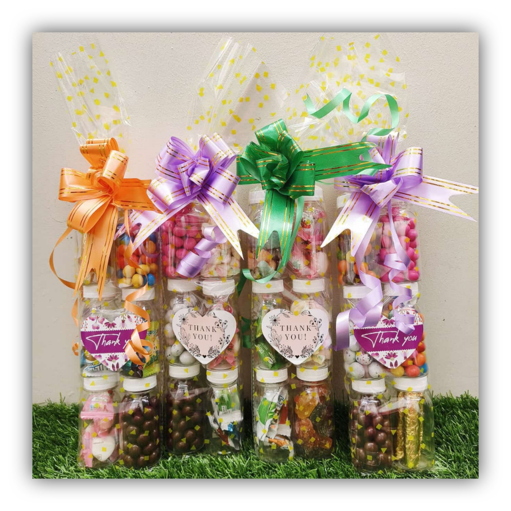 Jual Parcel Coklat Lebaran Mix Candy Murah Isi 6 Toples - Makanan ...