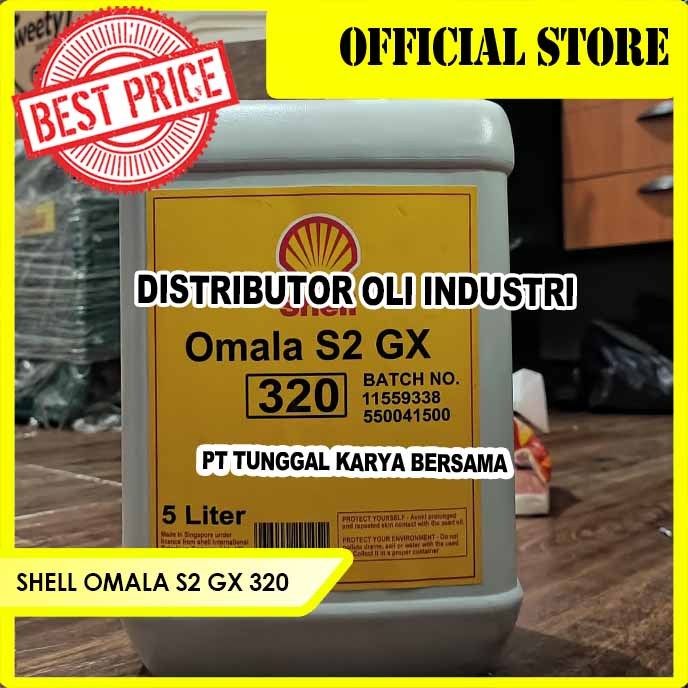 Jual SHELL OMALA S2 GX / G 320 ( 5 Liter - Ready Stock ) | Shopee Indonesia