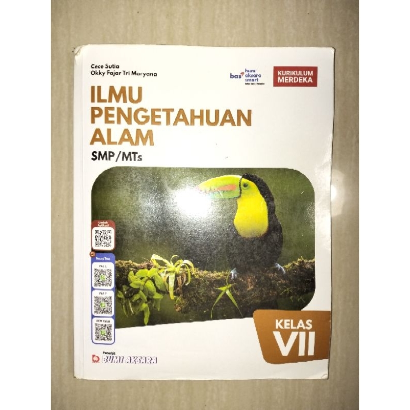 Jual BUKU IPA SMP/MTs KELAS 7 KURIKULUM MERDEKA BUMI AKSARA | Shopee Indonesia
