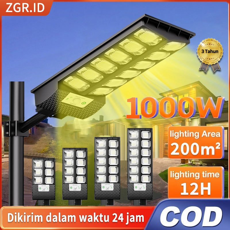 Jual Lampu kuning Garansi 3 tahun Lampu surya cell Lampu Solar Tenaga ...