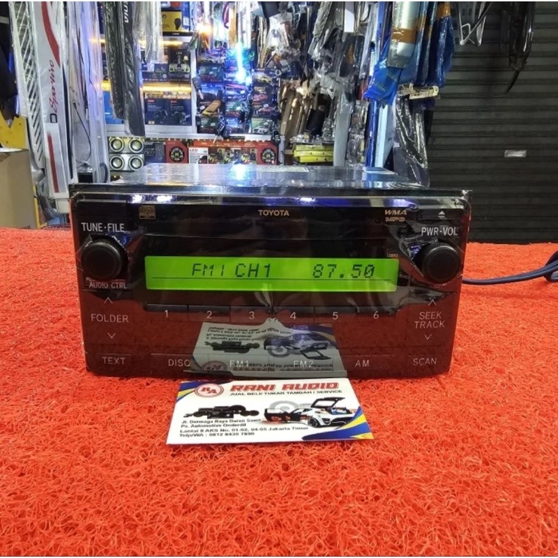 Jual Head Unit TOYOTA INNOVA 2005-2009 CD Kaset Radio FM AM Orisini ...