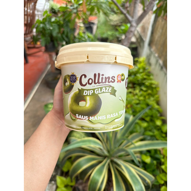Jual GLAZE COLLINS DIP GLAZE GREEN TEA 1KG | Shopee Indonesia