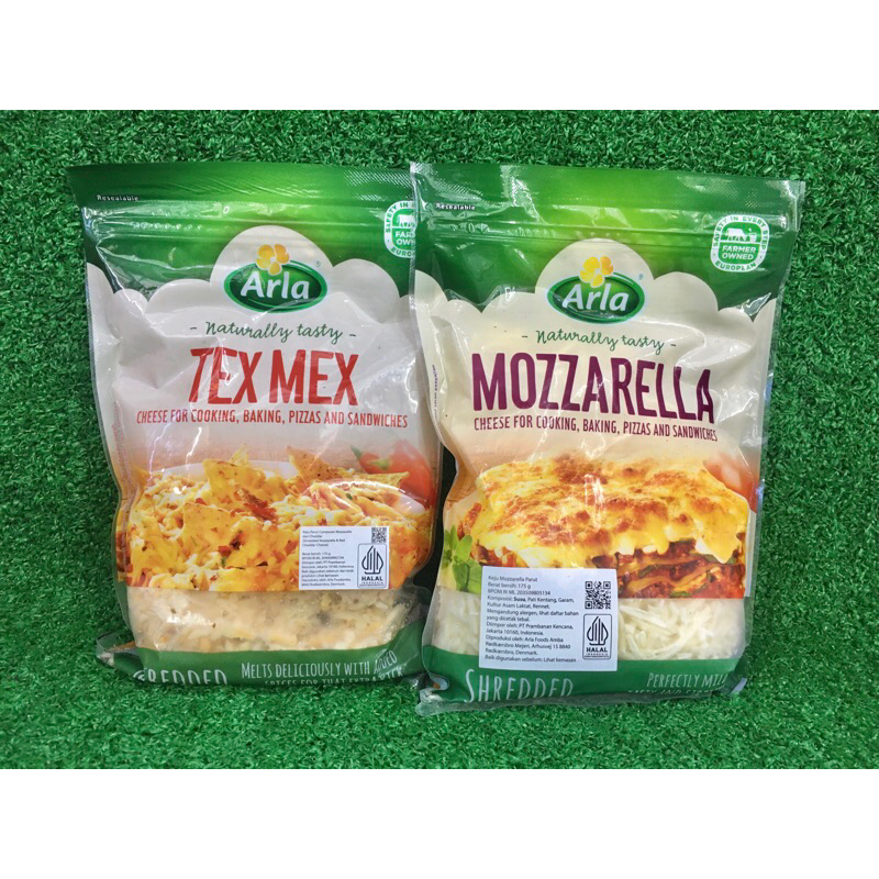 Jual Arla Topping Cheese Shredded Keju Parut 175gr Impor Denmark ...