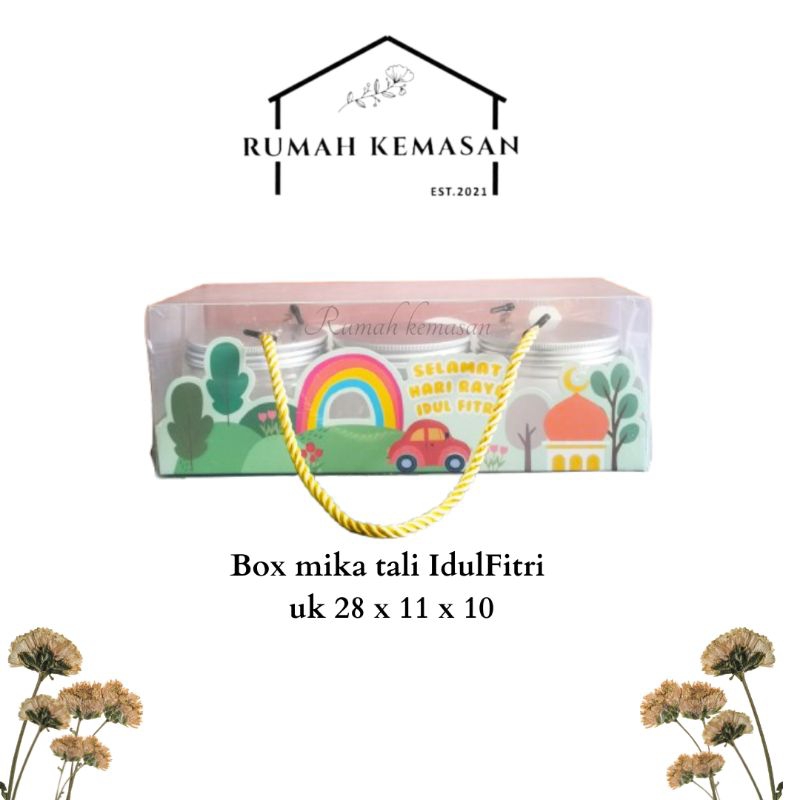 Jual box mika tali IdulFitri 28x11x10 | Shopee Indonesia