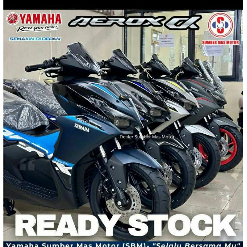 Jual Yamaha Aerox Alpha Standard Red | Shopee Indonesia