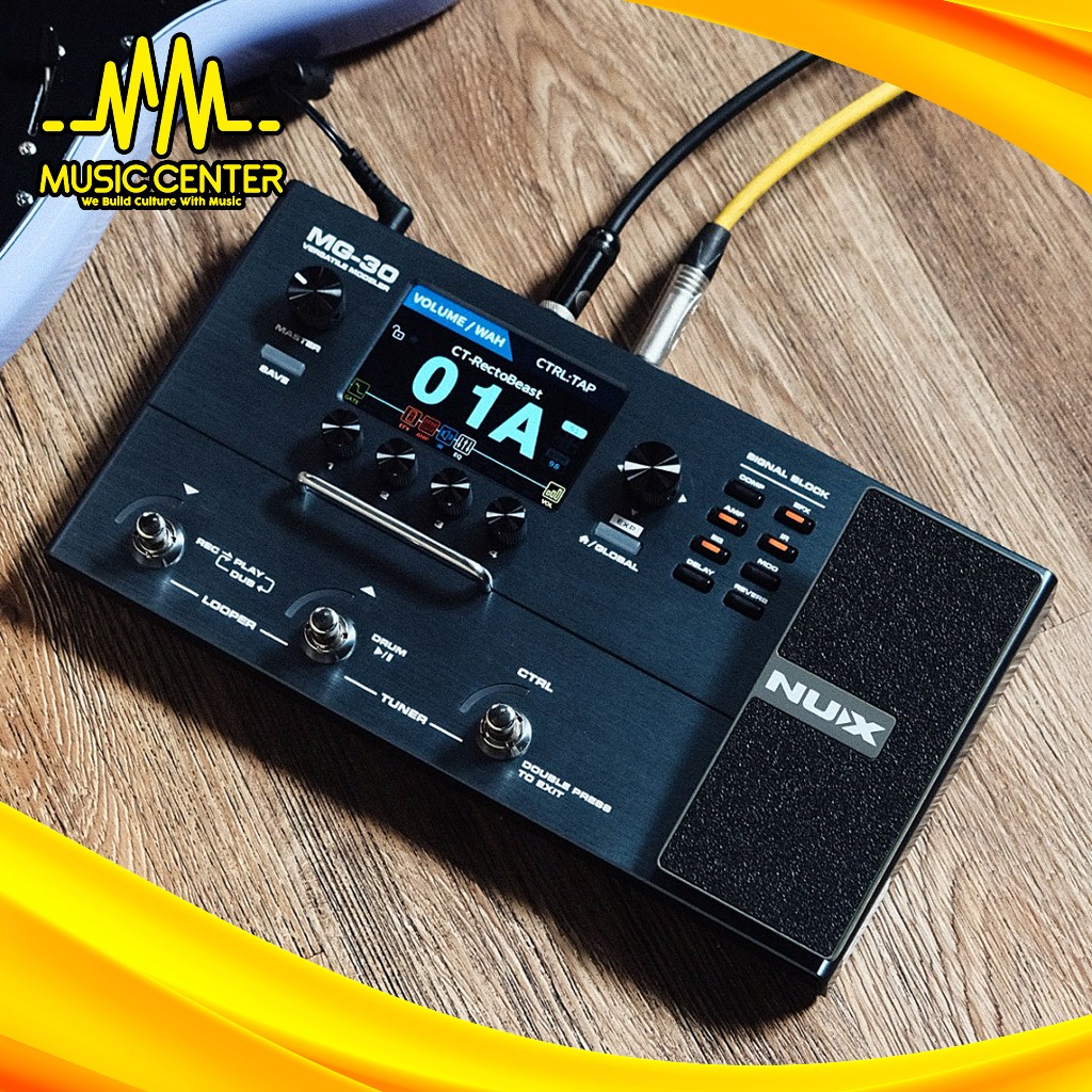 Jual Efek Gitar NUX MG30 MG-30 Versatile Modeler Multi-Effects | Shopee ...