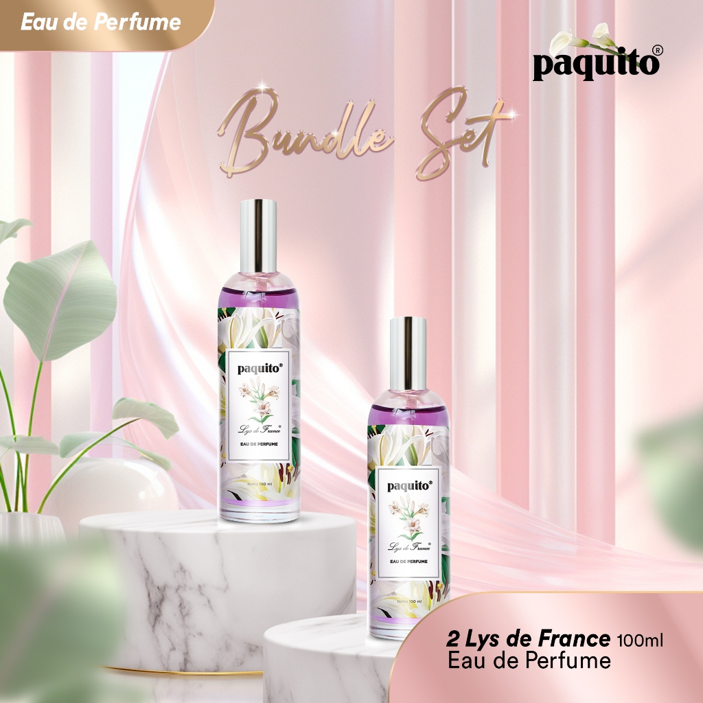Jual [BUY 1 GET 1] Paquito EDP Lys de France Eau de Perfume Parfum ...
