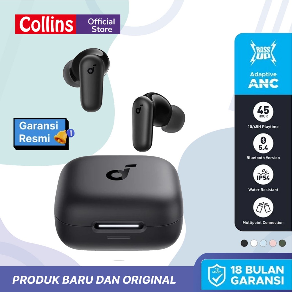 Jual ANKER SOUNDCORE R50I NC TWS ANC BLUETOOTH 5.4 LOW LATENCY GAMING ...