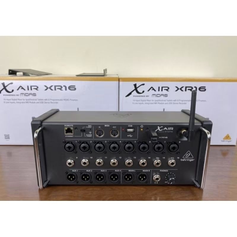 Jual Mixer Audio Digital Behringer XAIR XR16 BM 16channel | Shopee Indonesia