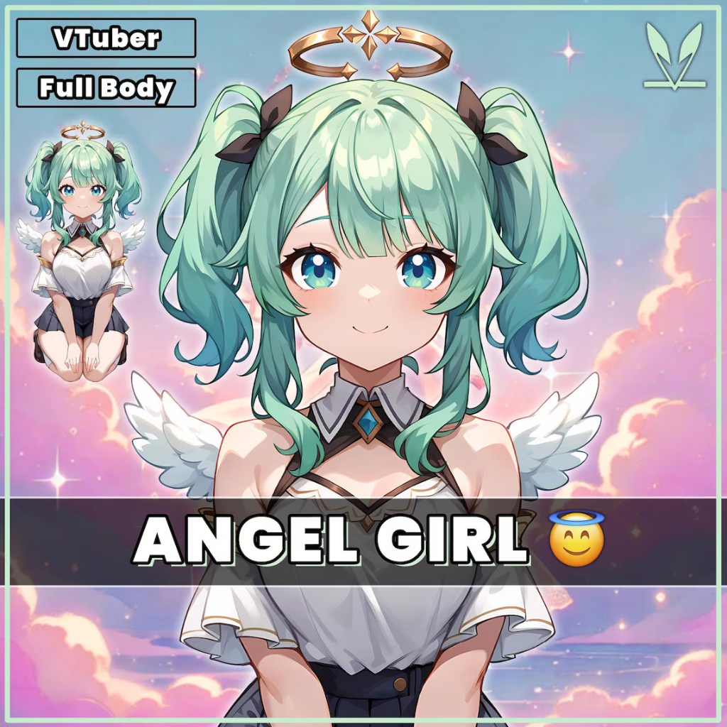 Jual Vtuber / Live2d (Premade & Siap Pakai) - Angel Girl | Shopee Indonesia