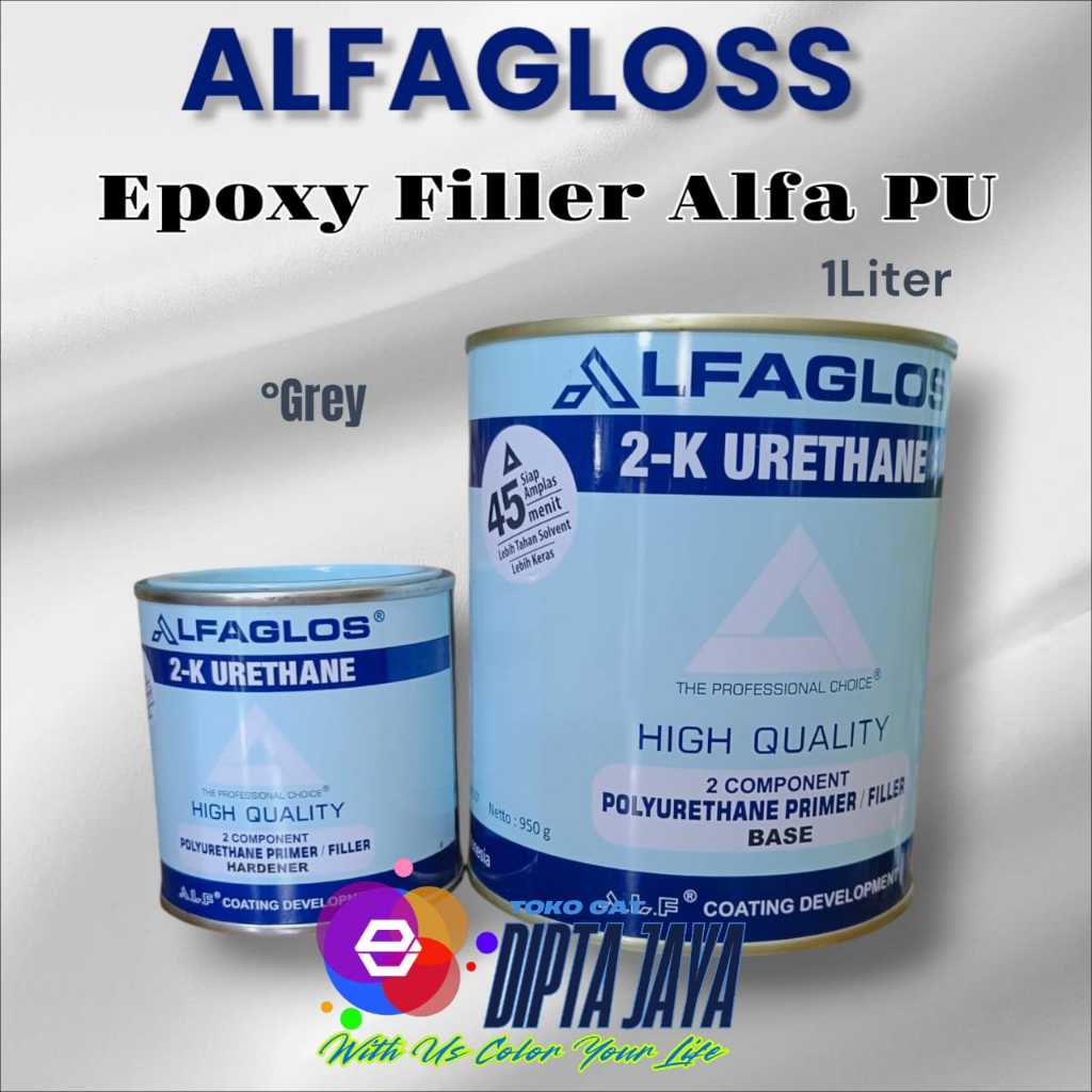 Jual Epoxy Alfa polyurethane - filler base 1Kg + Hardener | Shopee ...