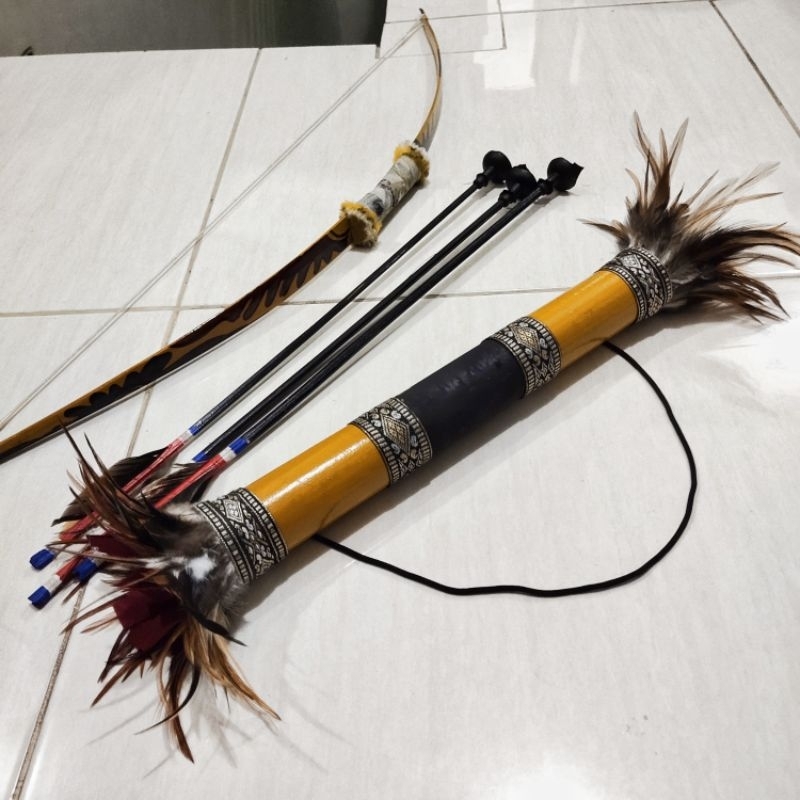 Jual Panah mainan etnik untuk perlengkapan Tari adat Karnaval Papua ...