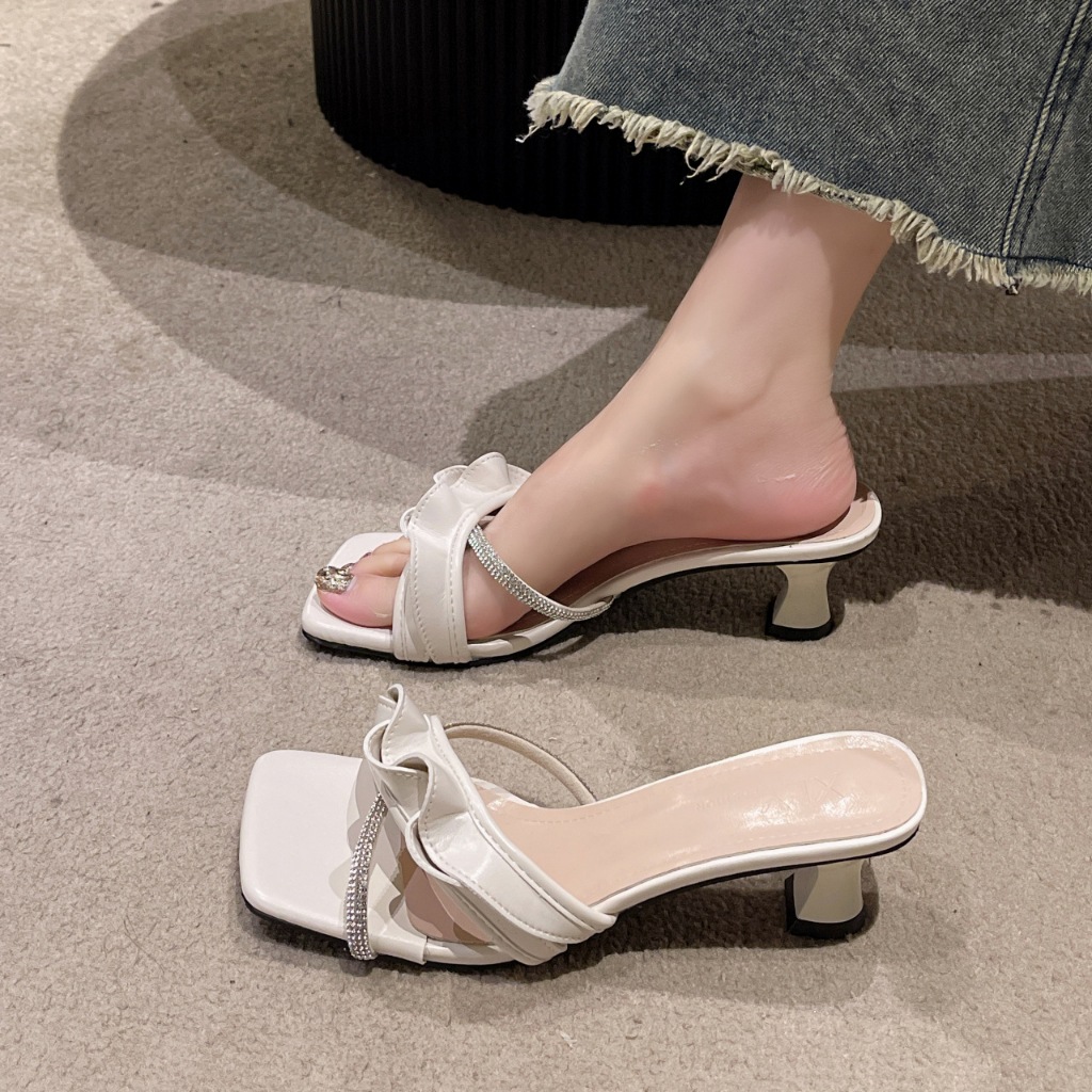 Jual Ready/COD Sandal Heels Wanita Heels Wanita Elegan Sandal Lebaran ...