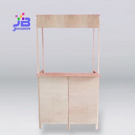 Jual Booth Portable Kayu / Booth Polos / Gerobak Lipat / Meja Lipat ...