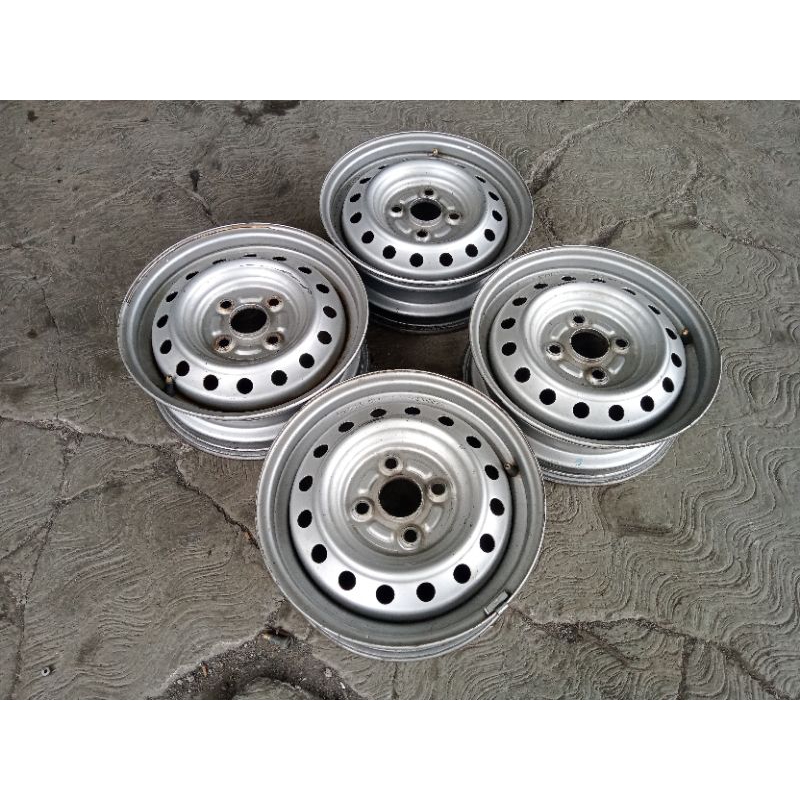 Jual VELG KALENG R13 4x100 BEKAS | Shopee Indonesia