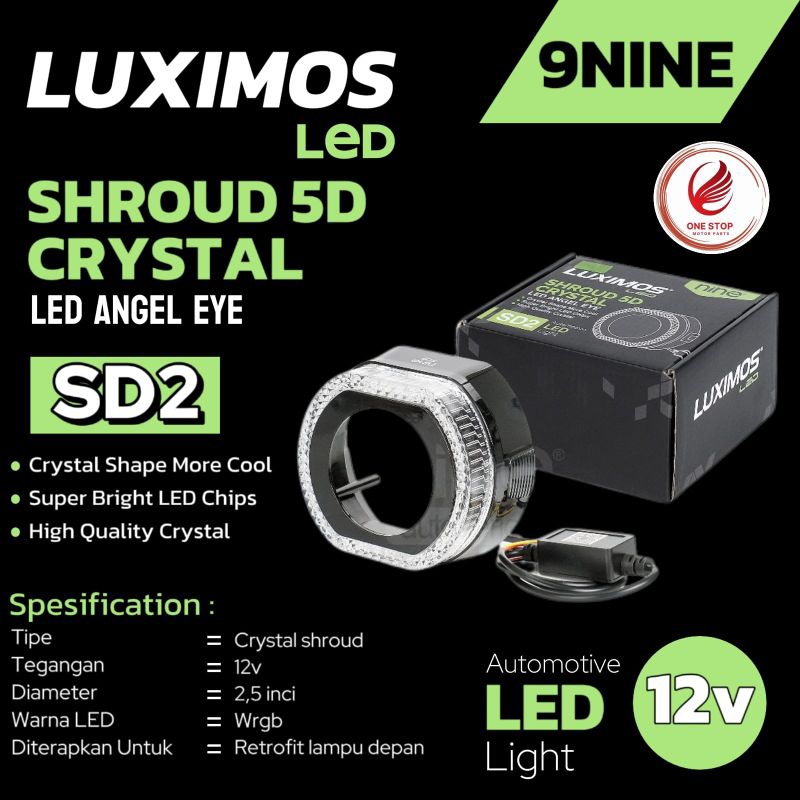 Jual Shroud 5D Crystal Led Angel Eye SD2 ORIGINAL LUXIMOS Ballast Senja ...