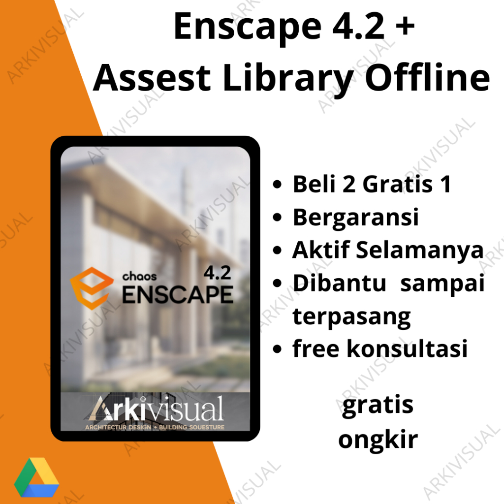 Jual Enscape 4.2 & 4000++ Asset library offline | Shopee Indonesia