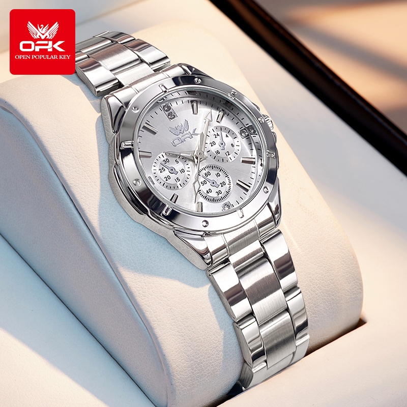 Jual OPK Jam Tangan Wanita Anti Air Original Fashion Kecil Elegan ...