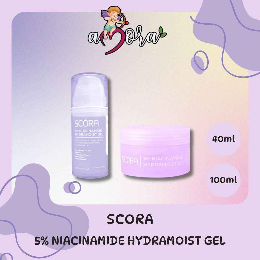 Jual Amora Cosmetics - SCORA 5% Niacinamide Hydramoist Gel Pelembap ...