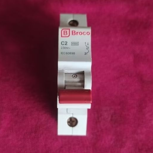 Jual MCB Broco C2 2A Original | Shopee Indonesia