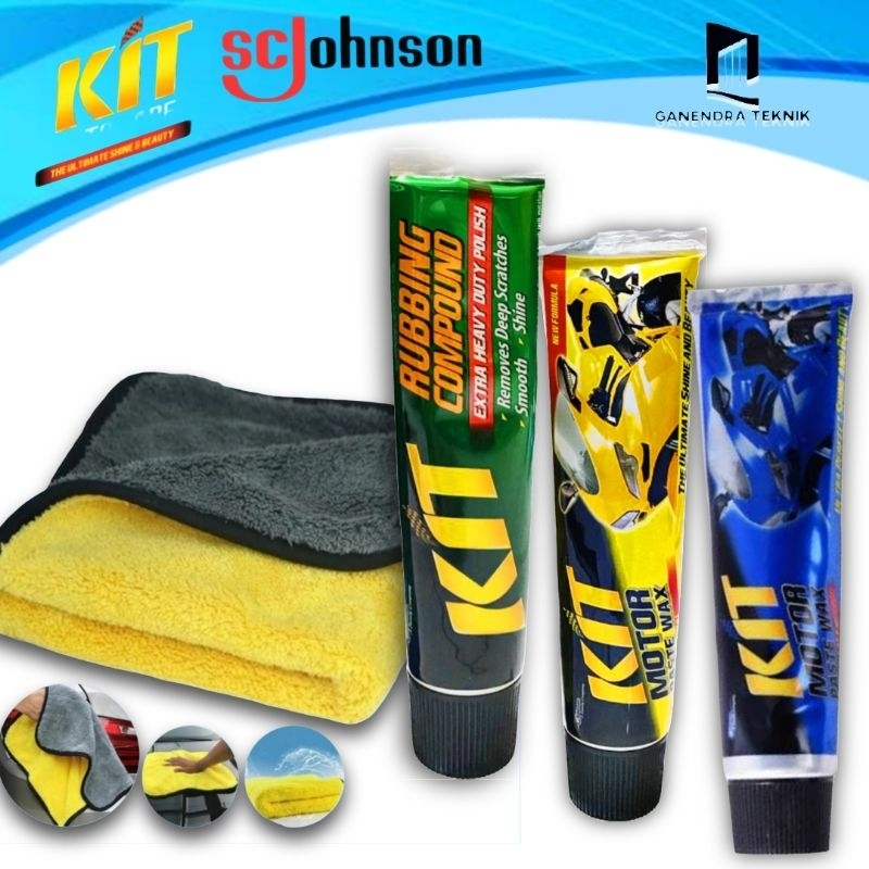 Jual Paket Kit Compound 3Pcs - Kit Rubing Kompon 60gr + Kit Metallic ...