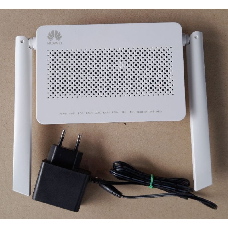 Jual Modem / Ont HUAWEI GPON HG8145v5 Dual Band Port BIRU + Adaptor | Shopee Indonesia