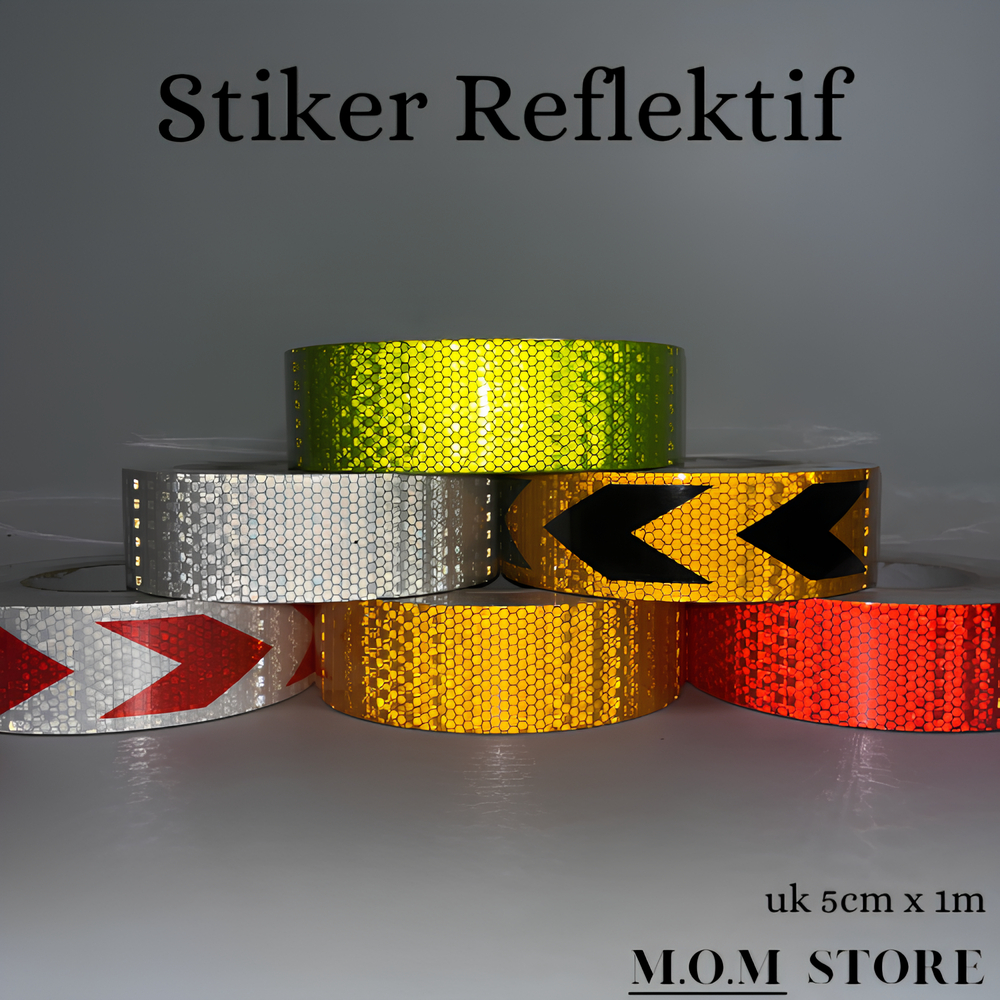 Jual Stiker Reflektor Mobil | Sticker Pemantul Cahaya | Stiker Kir ...