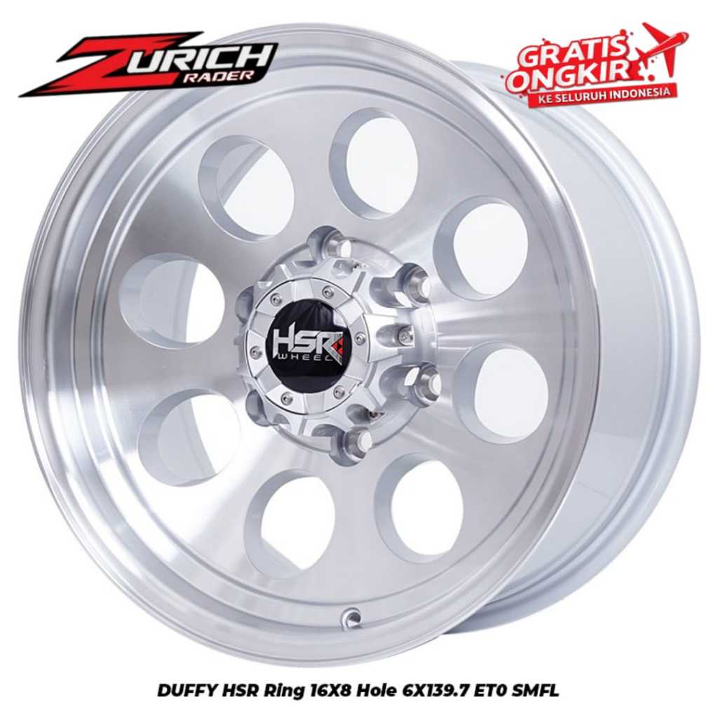 Jual Velg Offroad Ring 16 Hsr Duffy pcd 6x139,7 Untuk Mobil Pajero Strada Triton Fortuner ...