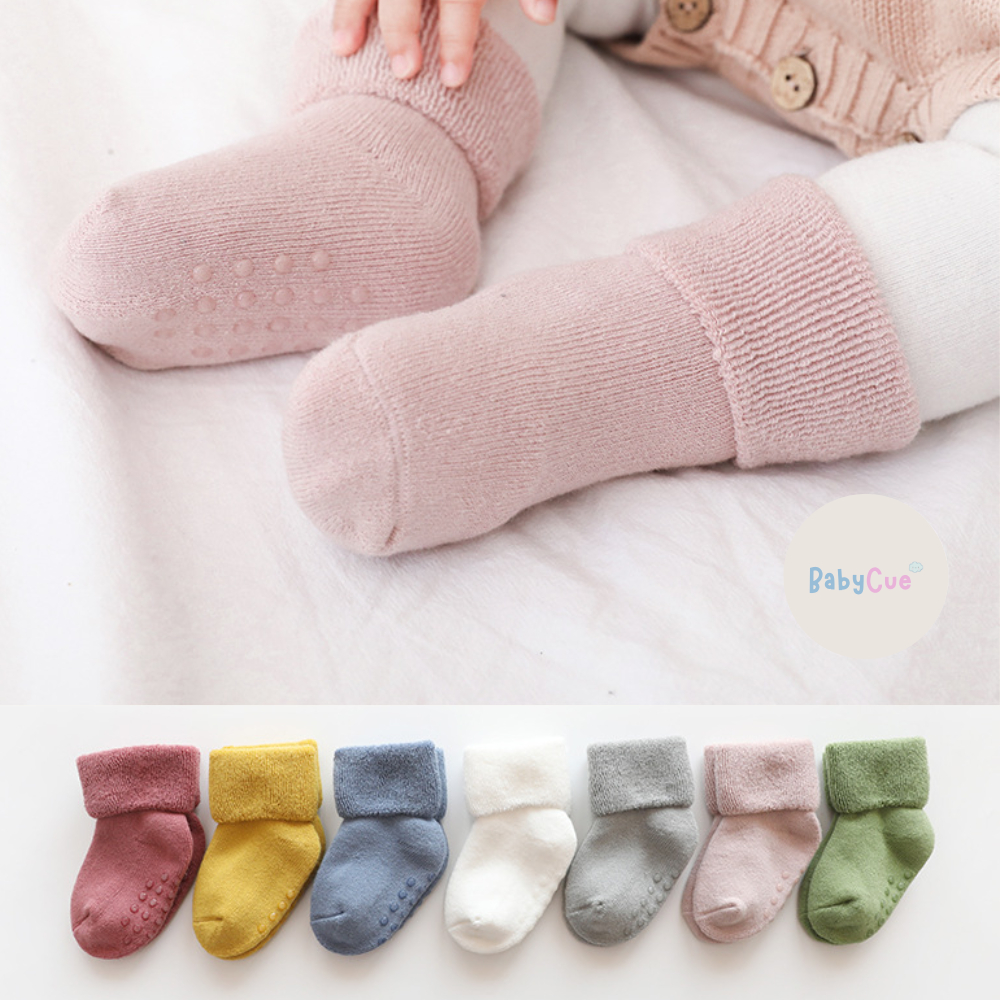 Jual BabyCue Kaos Kaki Bayi & Anak 0-3 Tahun – Kaos Kaki Premium Anti ...