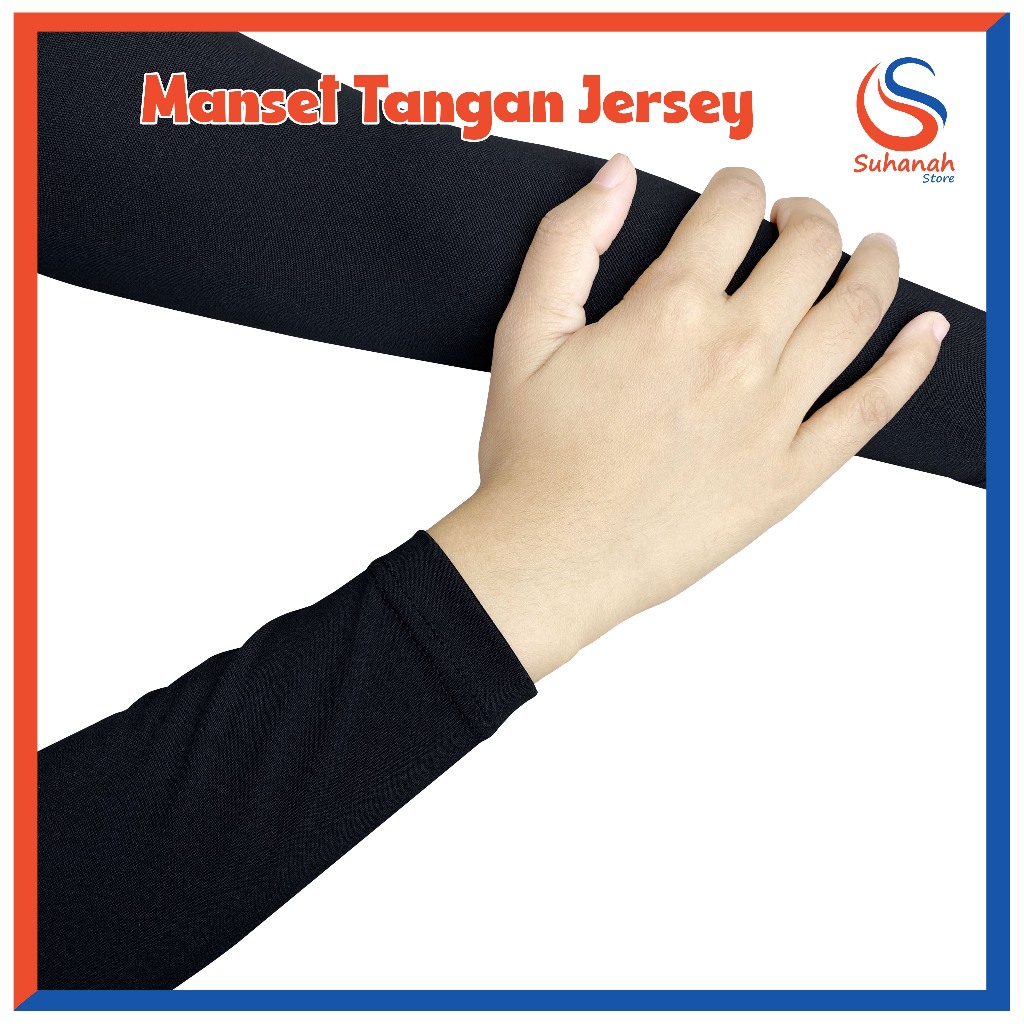 Jual Manset Tangan Spandek Jersey/ Handshock Tangan/ Manset Polos ...