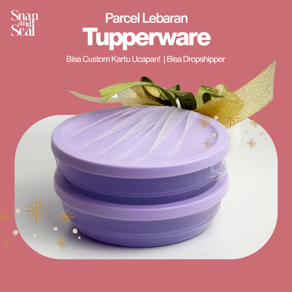 Jual PARCEL HAMPERS LEBARAN TUPPERWARE (SUMMER GO ROUND 200ML 2 PCS ...