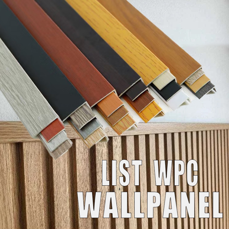 Jual Trim panel dinding WPC setiap trim panel dinding bahan PVC /Garis ...