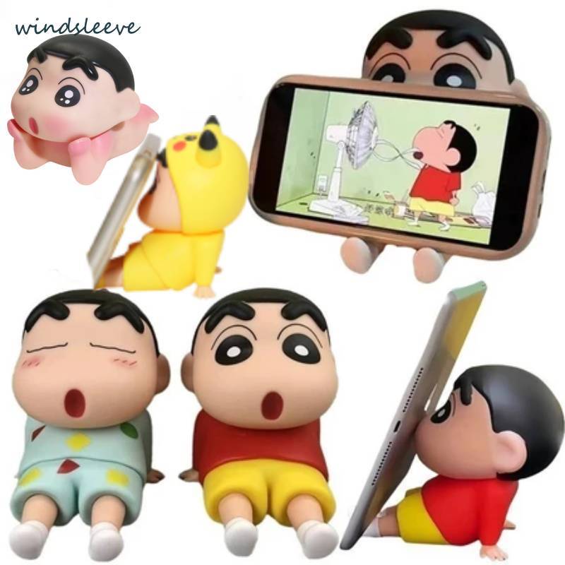 Jual Phone Stand Holder HP Desktop Meja Universal Phone Holder Sinchan ...