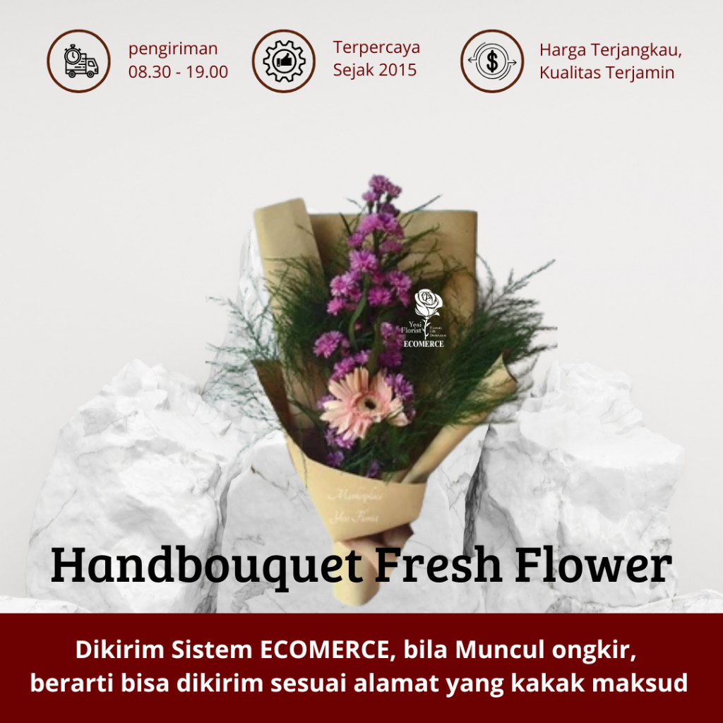 Jual Bunga asli Handbouquet || Bunga murah dirangkai || jual bunga ...