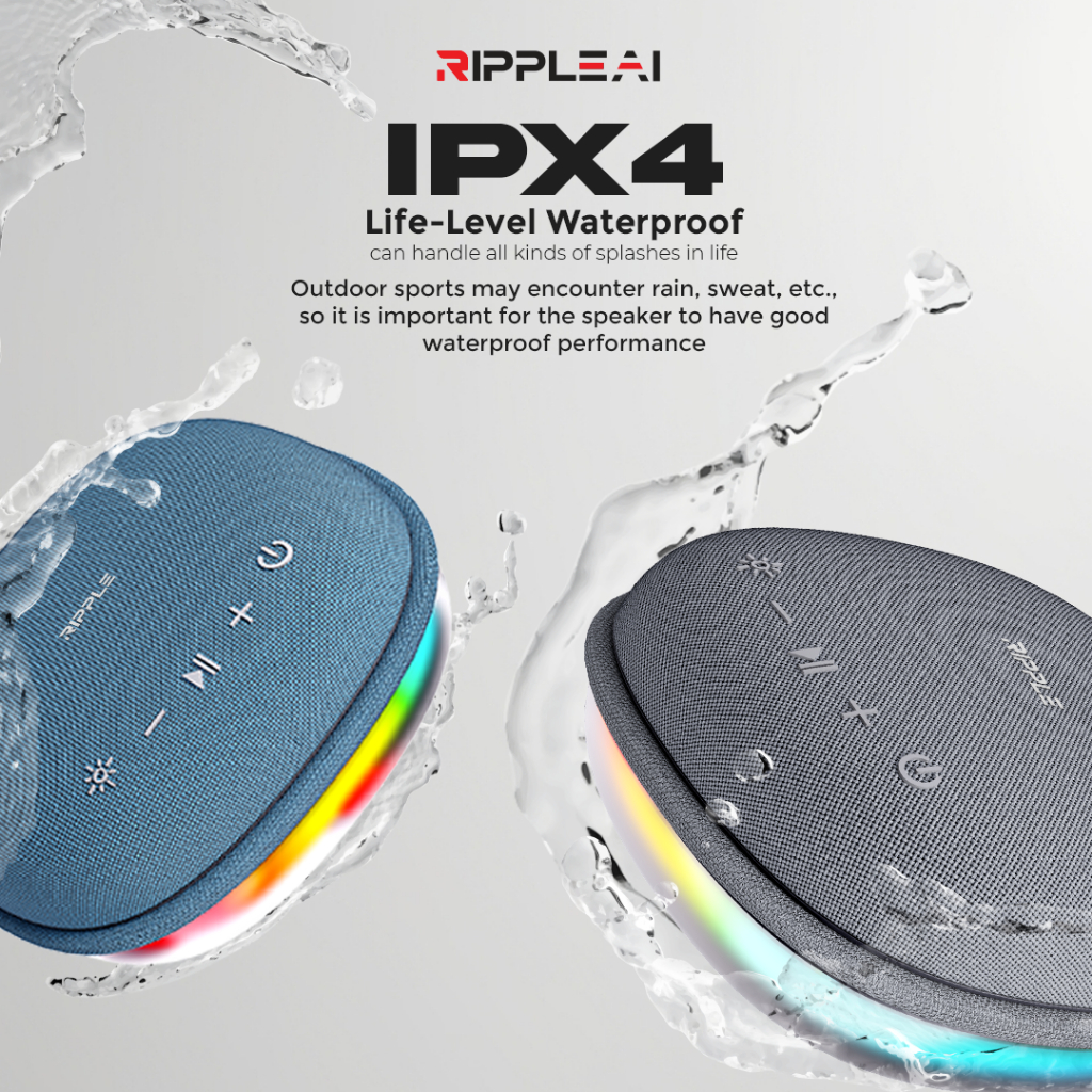 Jual Ripple Bebek Pintar RBS P069 Speaker Bluetooth Portable RGB Light ...