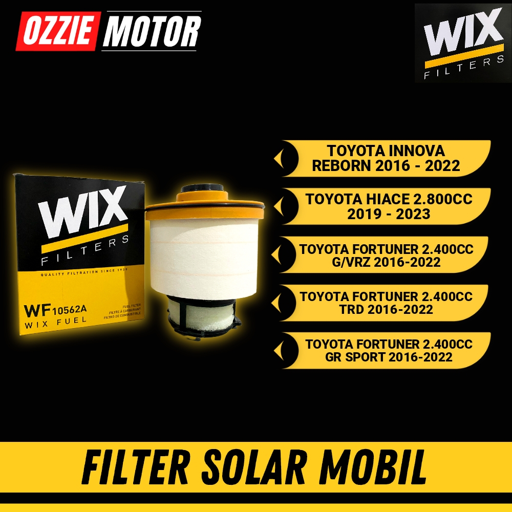 Jual WIX FUEL FILTER - FILTER SOLAR TOYOTA INNOVA REBORN / VENTURER ...