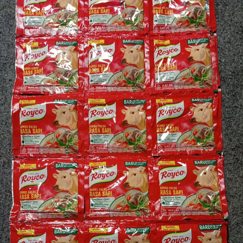 Jual (TK DINA ECER)ROYCO AYAM SAPI & MAGIC LEZAT 6 RENTENG | Shopee ...