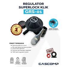 Jual REGULATOR SUPERLOCK GASCOMP / REGULATOR LPG GAS GRS 01 | Shopee ...
