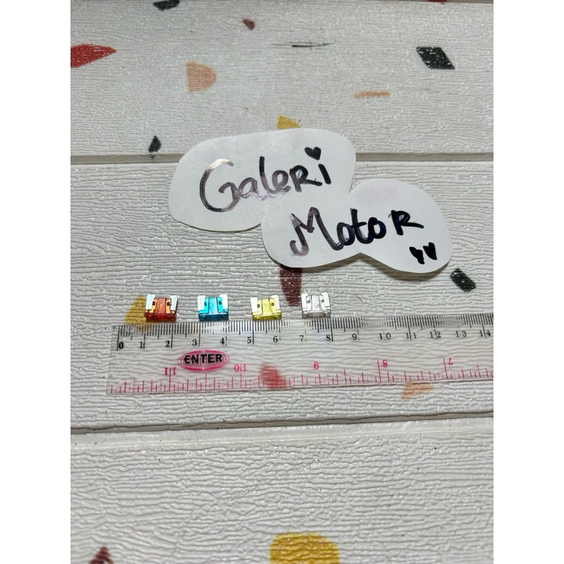 Jual sekreng mikro untuk motor matic 10A 15A 20A 25A fuse mikro untuk ...