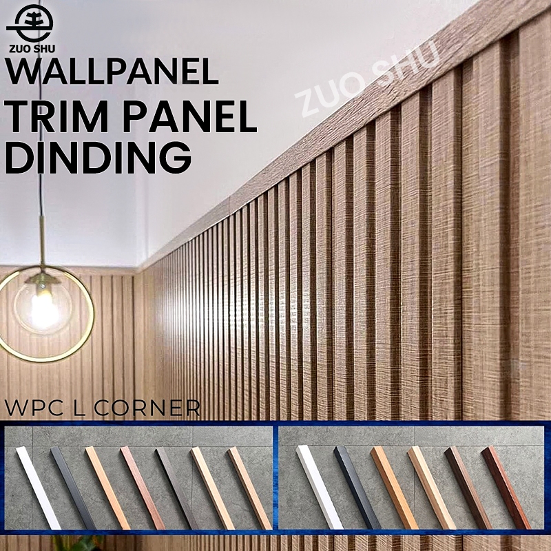 Jual ZuoShu - Trim panel dinding WPC setiap trim panel dinding bahan ...