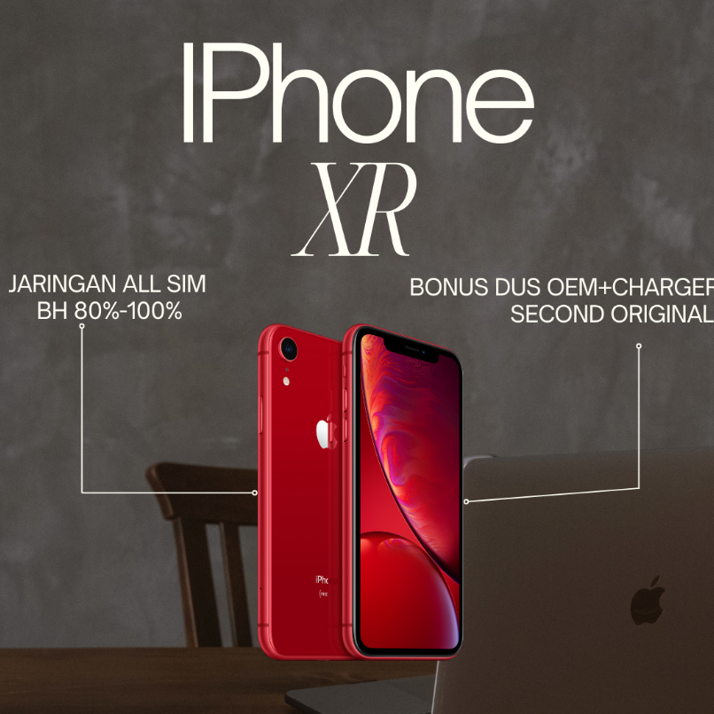 Jual IP XR 64GB 128GB 256GB Wifi / Cellular 4G Second Normal Mulus Murah | Shopee Indonesia