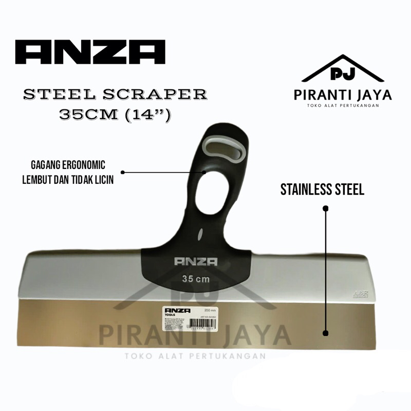 Jual PJ RASKAM T STAINLESS ALAT SKIM PLAMIR ACIAN 35 CM | Shopee Indonesia