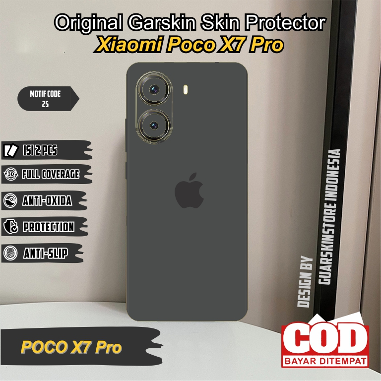 Jual Garskin's Skin Protector XIAOMI Poco X7 Pro Motif iPhone 16 Bisa ...