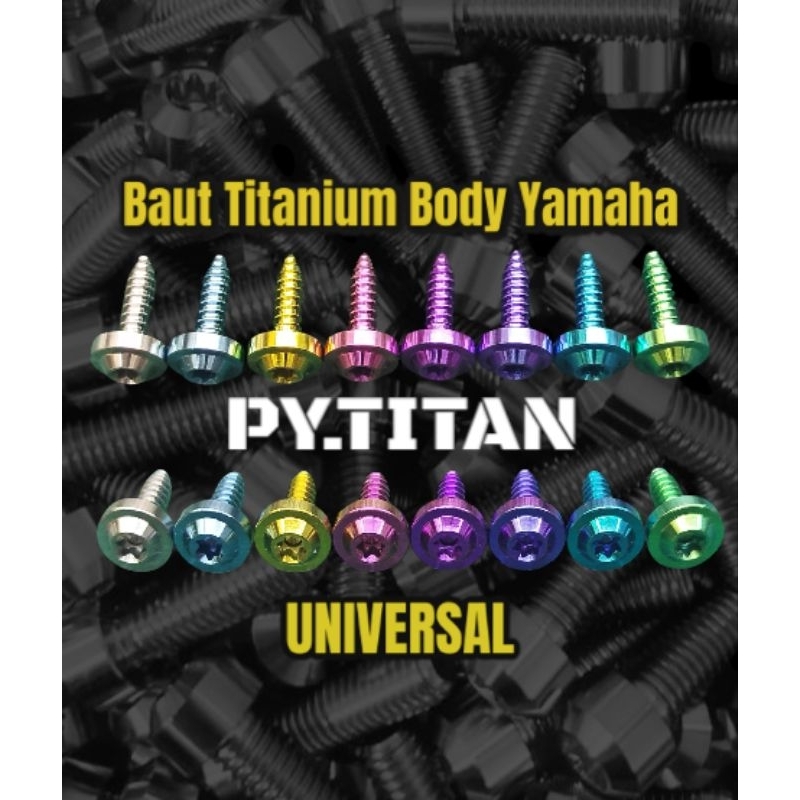 Jual Baut Titanium Body Yamaha Universal All Yamaha Semua Motor Yamaha ...